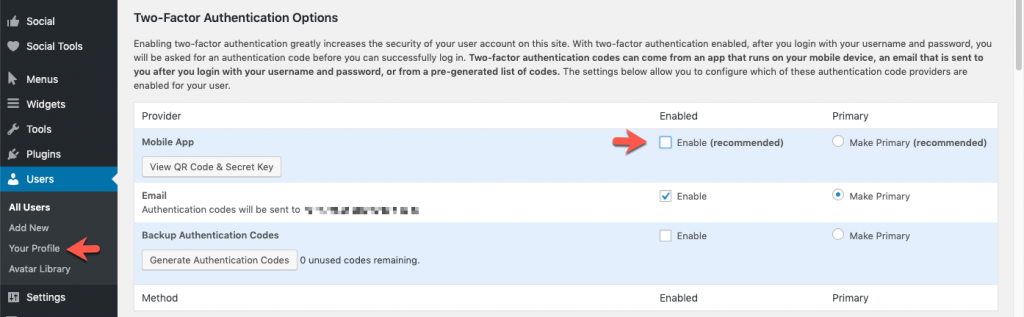 Using Google Authenticator to Setup Two-Factor Authentication ...