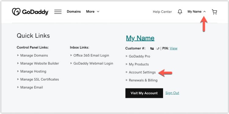 How to Add a User to Your GoDaddy Account – Infusion Marketing