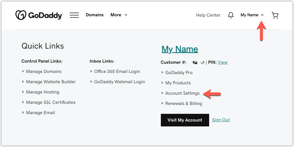How to Add a User to Your GoDaddy Account – Infusion Marketing